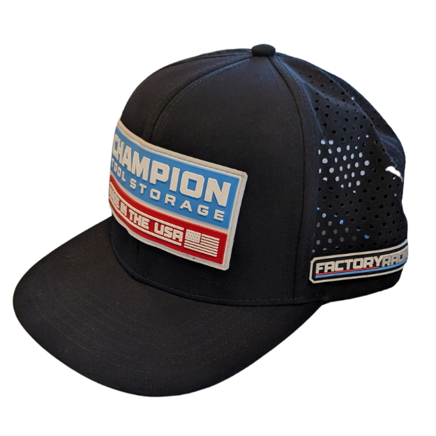 Champion Tool Storage Factory Racing Hat - Black – Champion Tool ...