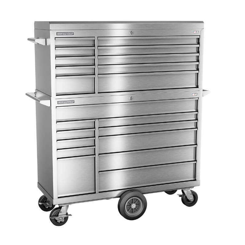 21-drawer 54" FMPRO Plus SST Combo Maintenance Cart | 54"W x 68"H x 20 ...